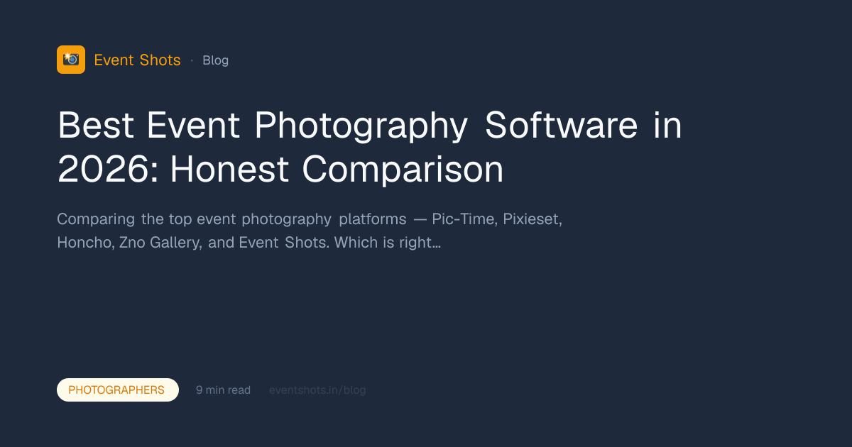 Best Event Photography Software in 2026: Honest Comparison | Event ...